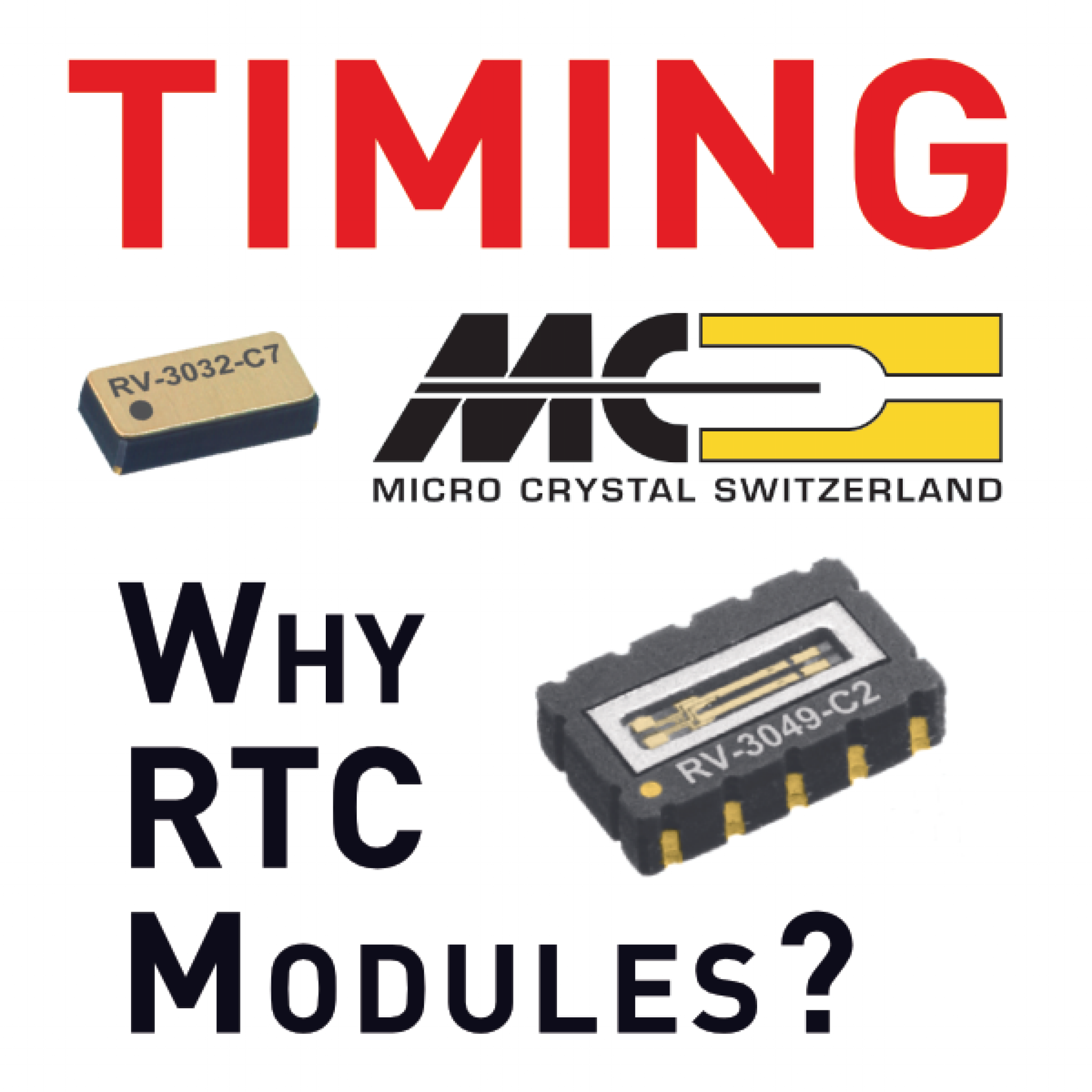 Ineltek » Blog Archiv Advantages of RTC Modules • Micro Crystal • Ineltek