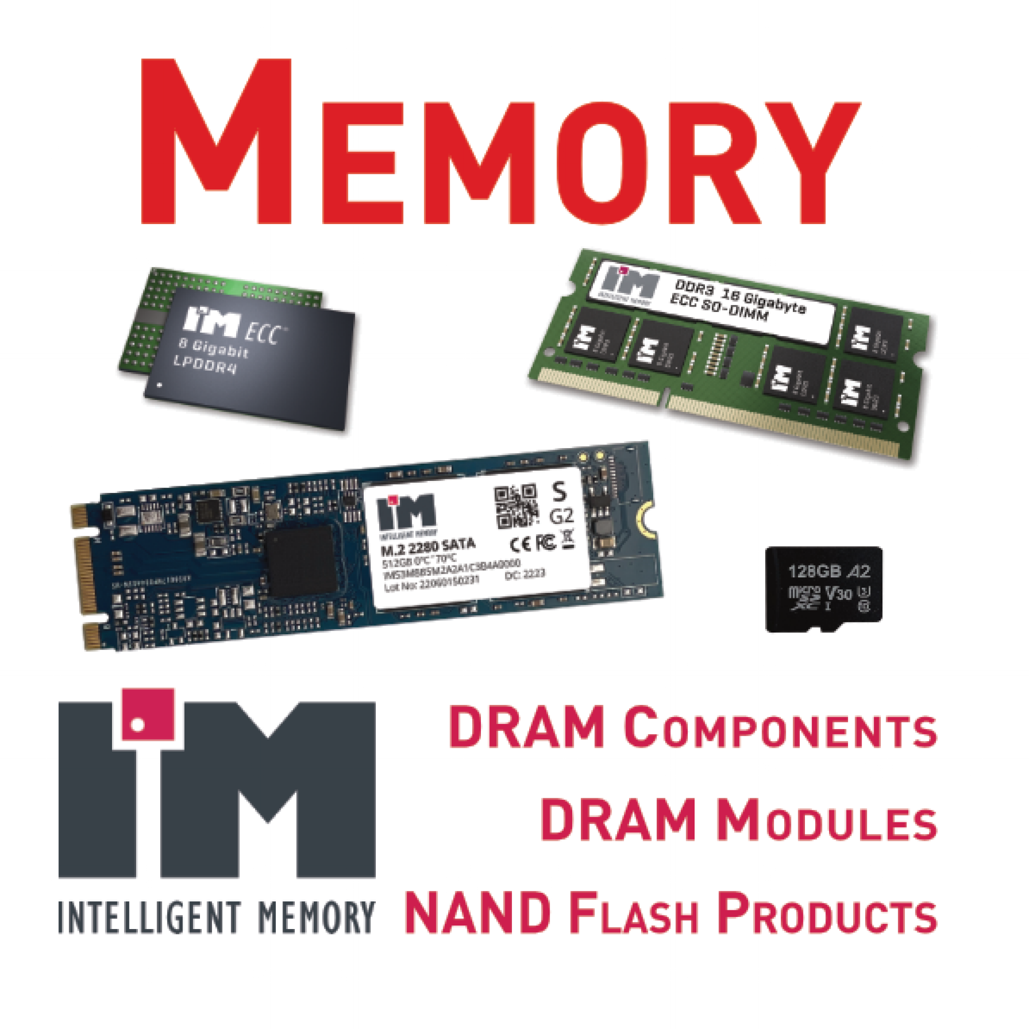 Ineltek » Blog Archiv Intelligent Memory DRAM & NAND Produkte • Ineltek News