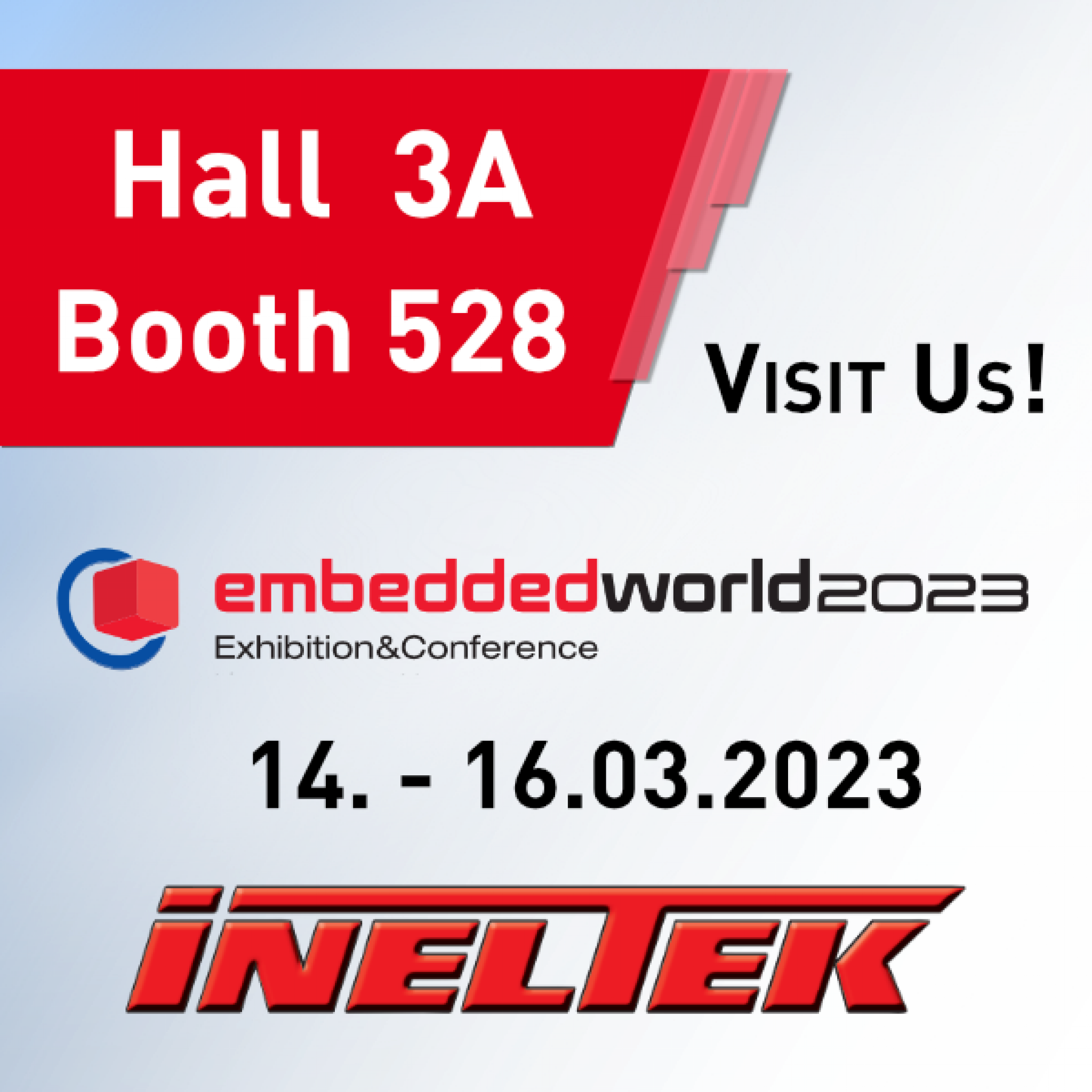 Ineltek » Blog Archiv Ineltek @ embeddedworld 2023 • Halle 3A-528 ...