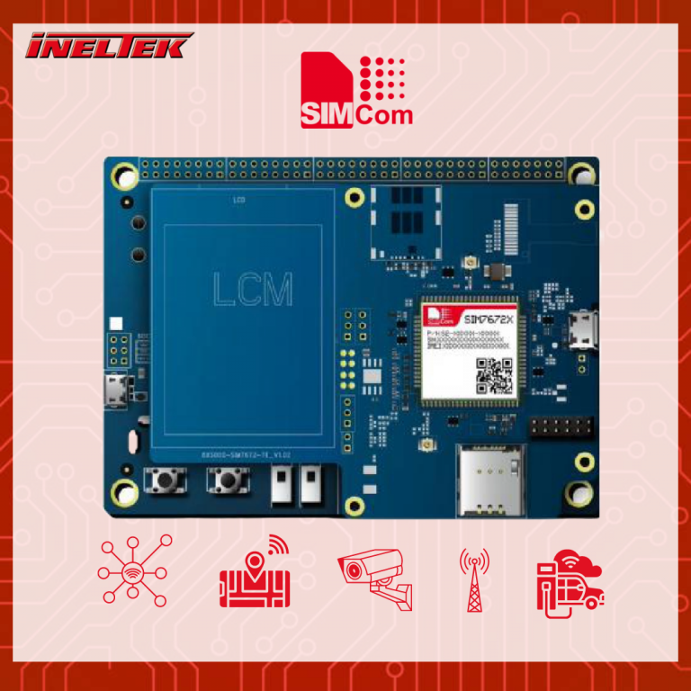 Ineltek » Blog Archiv SIM7672 - LTE Cat.1 bis Module mit QCX216 Chipset ...